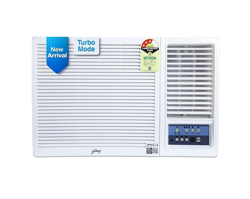 Godrej Window AC 1.5 TR 3 Star Fixed Speed 3-star Window ACs White ...